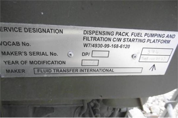 Lister disel engine power Fuel/Fluid Pumping & dispensing Unit – Ex ...