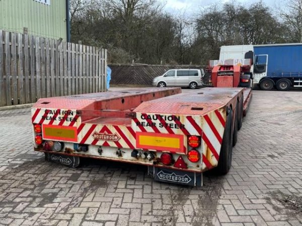 Nooteboom 3 Steering Axles Lowbed Trailer EURO-60-03 / 77 t – Ex ...