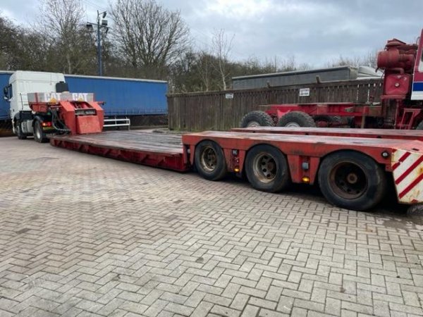 Nooteboom 3 Steering Axles Lowbed Trailer EURO-60-03 / 77 t – Ex ...