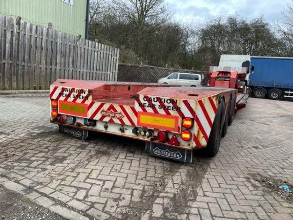 Nooteboom 3 Steering Axles Lowbed Trailer EURO-60-03 / 77 t – Ex ...